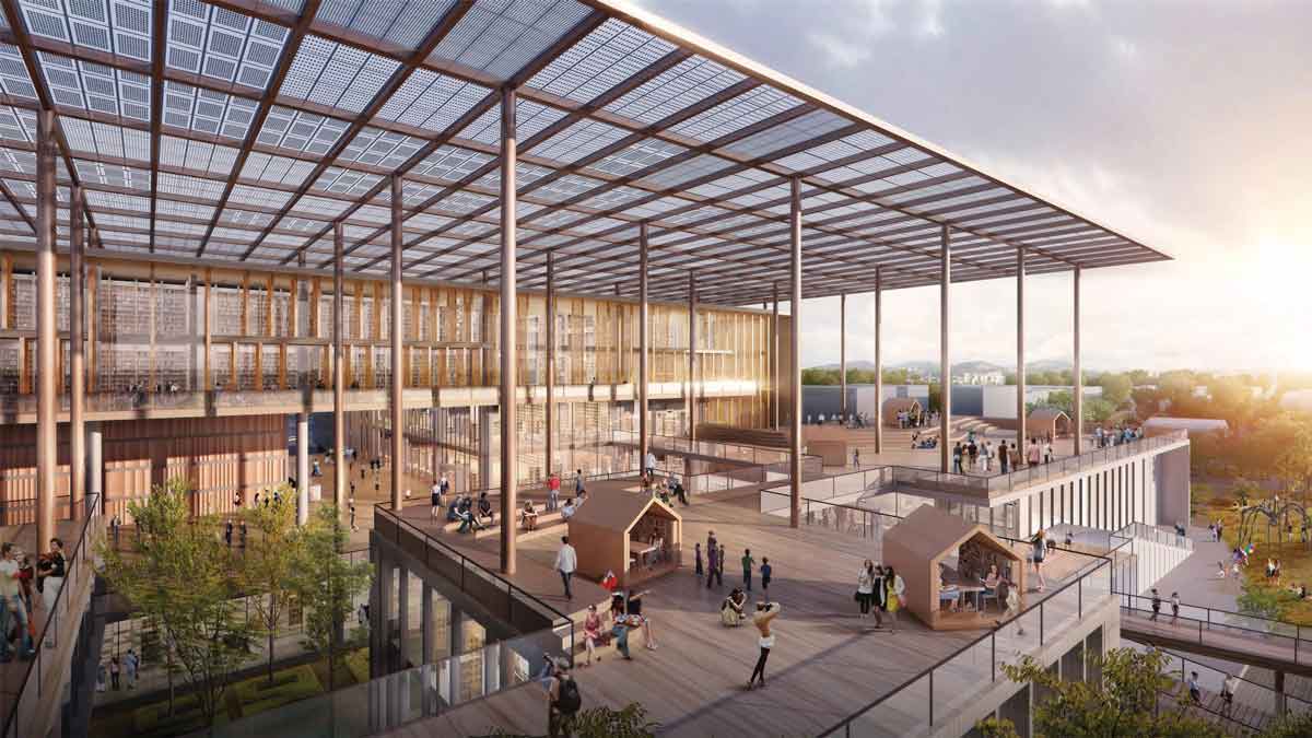 Taiwan National Library Southern Branch & National Repository Library ...